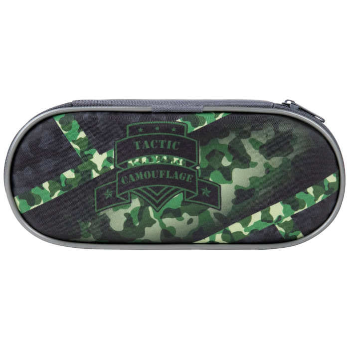 Brauberg Пенал-футляр 1 отделение Camouflage 21x9x5 см - Акушерство.Ru