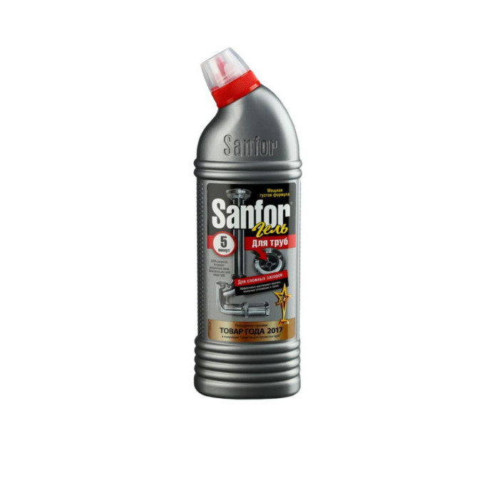 Sanfor Turbo Средство для очистки канализационных труб 750 мл - Акушерство.Ru