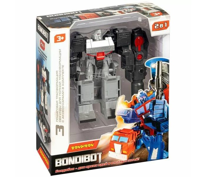 Bondibon Трансформер Bondibot 2 в 1 робот-танк - Акушерство.Ru