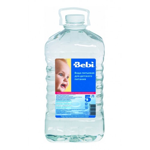 Bebi Вода детская питьевая с 0 мес., 5 л - Акушерство.Ru