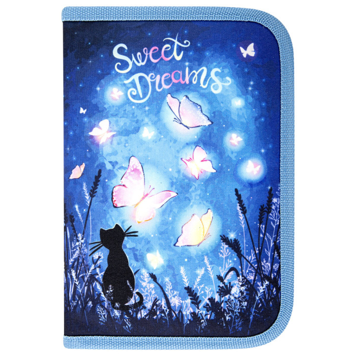 Brauberg Пенал с наполнением 1 отделение 1 откидная планка Sweet dreams ...
